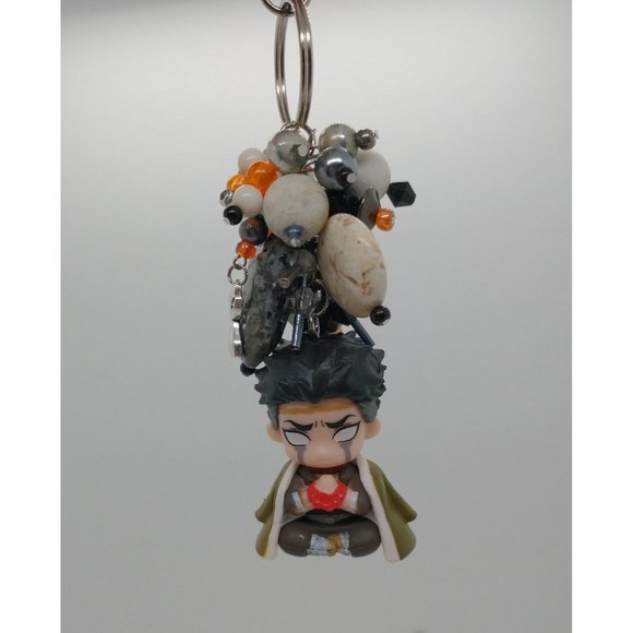 Accessories | Gyomei Himejima Keychain Demon Slayer Kny Mini Figure ...